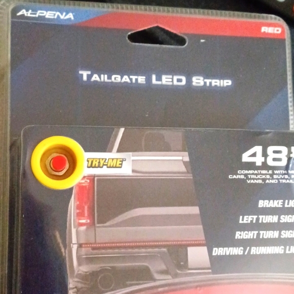 Alpena | Other | Alpena 48 Red Tailgate Led Strip | Poshmark